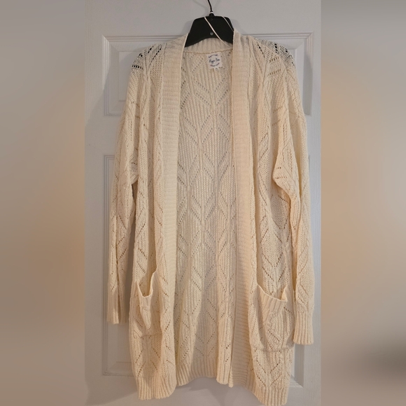 Hippie Rose | Sweaters | Hippie Rose Cream Openfront Cardigan | Poshmark
